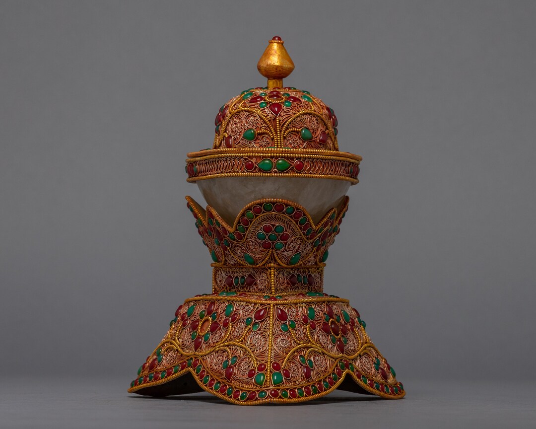 Kapala | Buddhist Ritual Items | Buddhist Handmade Skull Cup| Nepalese ...