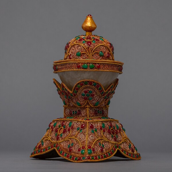 Tibetan Kapala Skull - Etsy