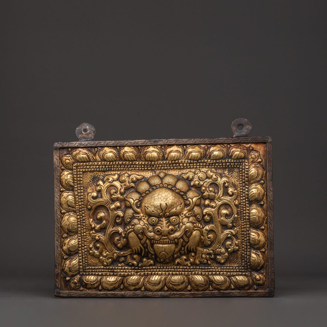 Brass Wall Hanging | Sacred Symbol Brass Wall Art | Handcrafted ...