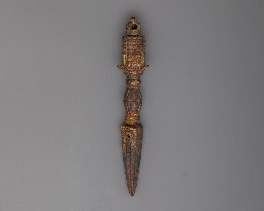 Antique Handmade Craftwork of Ritual Dagger Traditional Buddhist Dagger ...