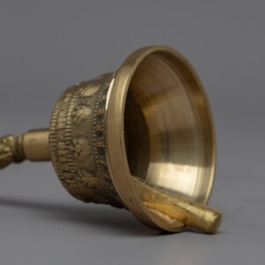 Handcrafted Tibetan Brass Bell to Enhance Your Home Decor | Buddhist ...