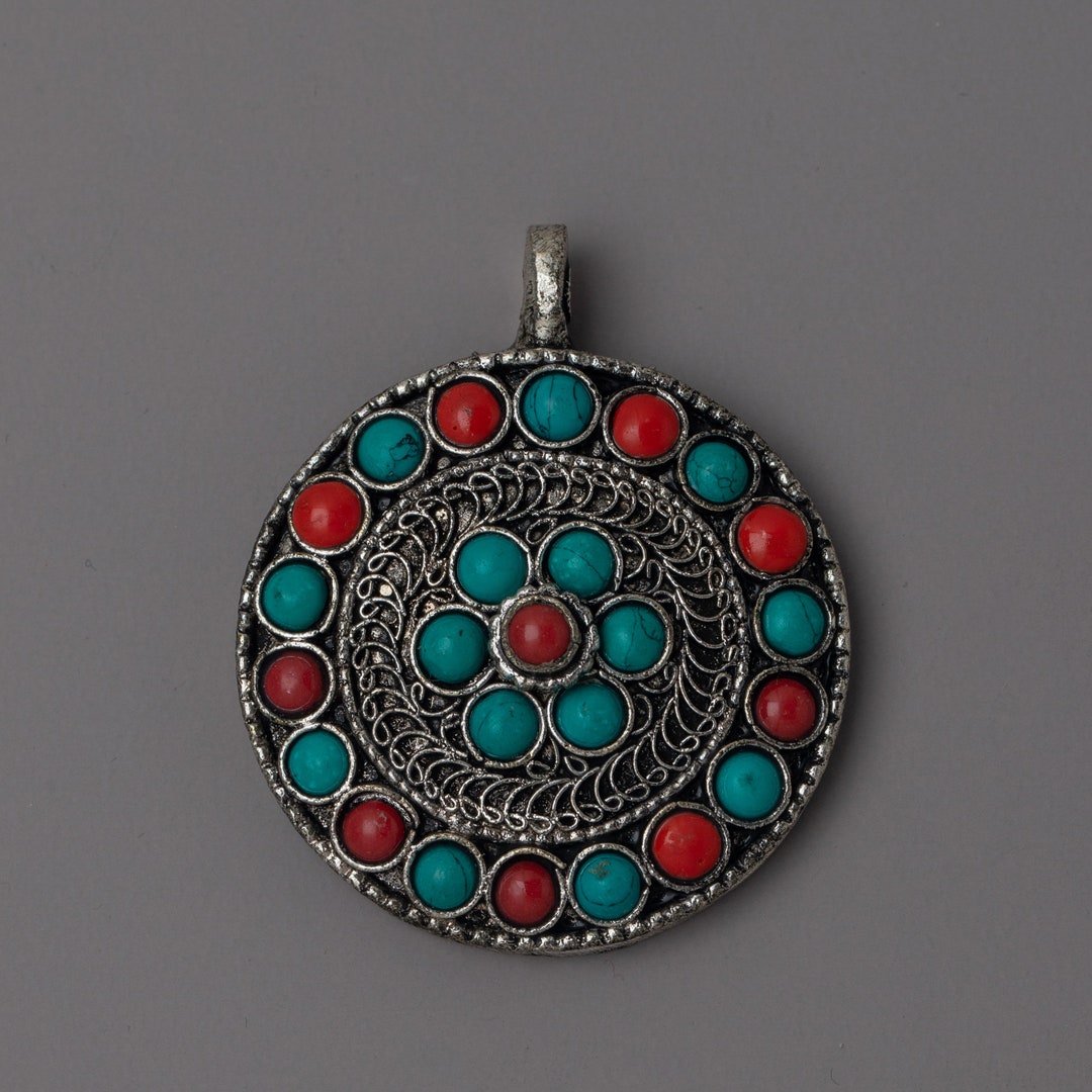 Brass Tibetan Locket: Traditional Buddhist Amulet | Embrace ...