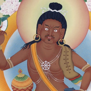 Rare Thangka of Padampa Sangye With Machig Labdron High Quality Giclee ...