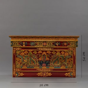 Tibetan Folding Table to Elevate Your Spiritual Space | Decorative ...