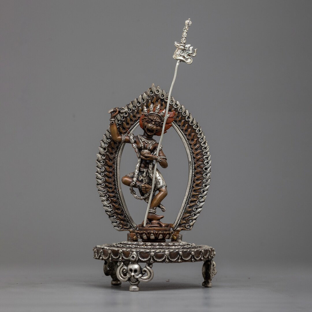 Snow Lion Face Dakini Singha Mukha Statue for Celestial Wisdom ...