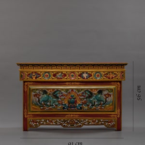 Tibetan Folding Table With Heartfelt Craftsmanship for Home Decor Hand ...