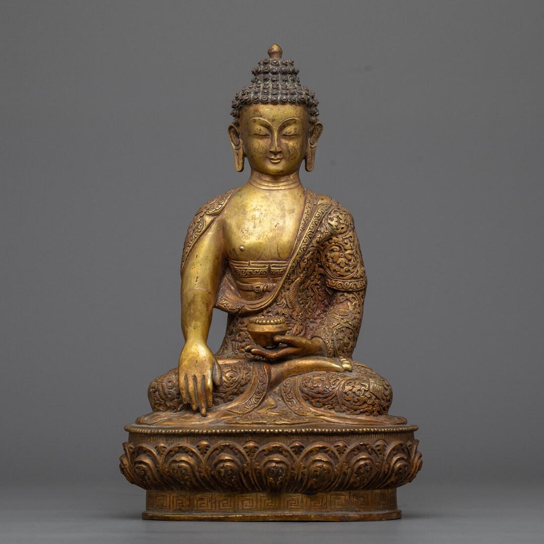 Shakyamuni Buddha Copper Statue to Enhance Your Spiritual Home Decor ...