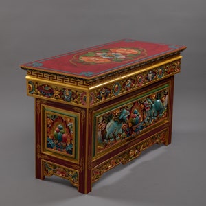 Tibetan Folding Table With Heartfelt Craftsmanship for Home Decor Hand ...