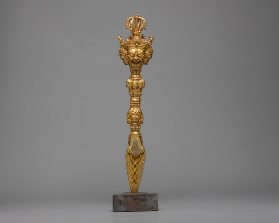 Phurba Ritual Dagger Tibetan Buddhist Handmade Ritual - Etsy