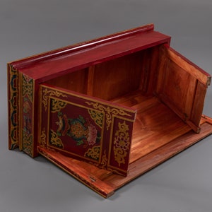 Tibetan Folding Table to Elevate Your Spiritual Space | Decorative ...