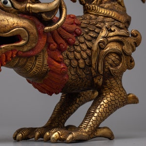 Mythical Dragon Statue Set | Handcrafted Decorative Sculptures | Nepal ...