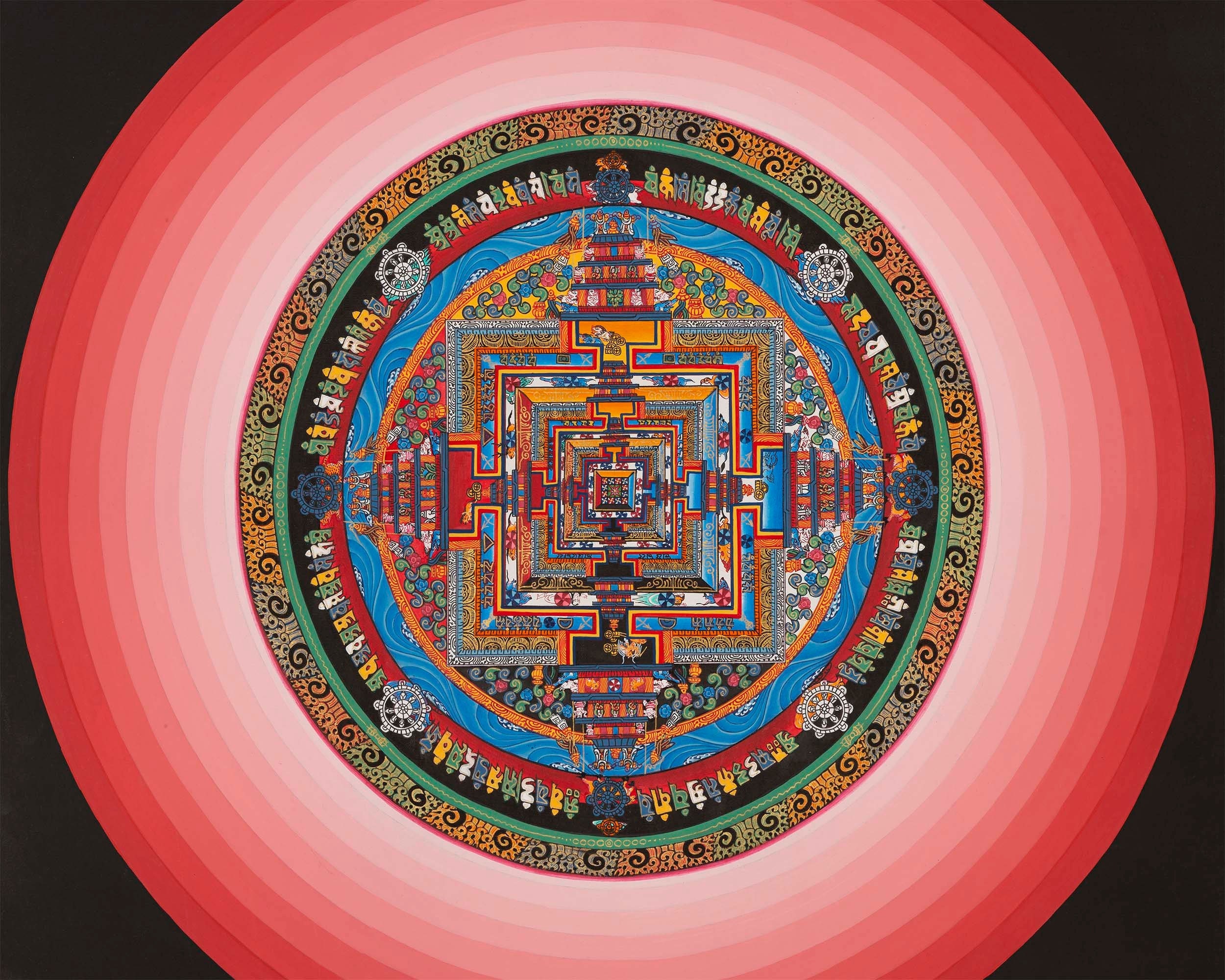 Tibetan Mandala Wallpaper