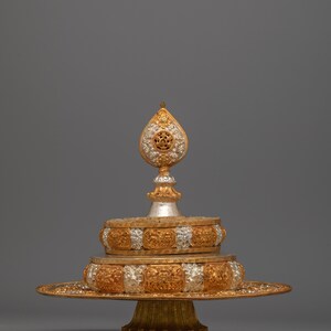 Mandala Offering Set | Perfect Blend of Artistry & Tradition | Hand ...