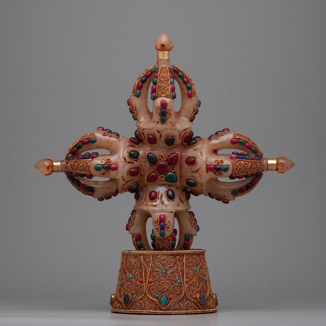 Handcrafted Vishwa Vajra: Symbol of Universal Protection | Sacred ...