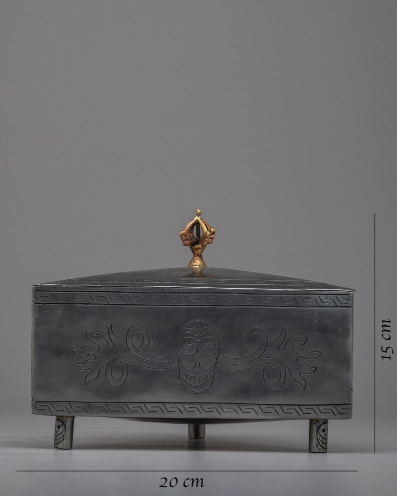 Triangle Shaped Treasure Box Handmade Nepalese Craft - Etsy