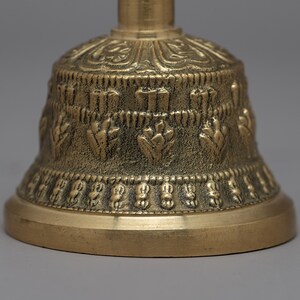 Handcrafted Tibetan Brass Bell to Enhance Your Home Decor | Buddhist ...