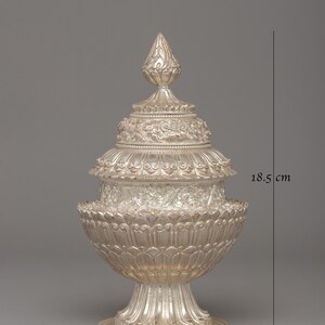 Dhupur Rice Pot | Pure Silver Sacred Ritual Offering Item | Handcrafted ...