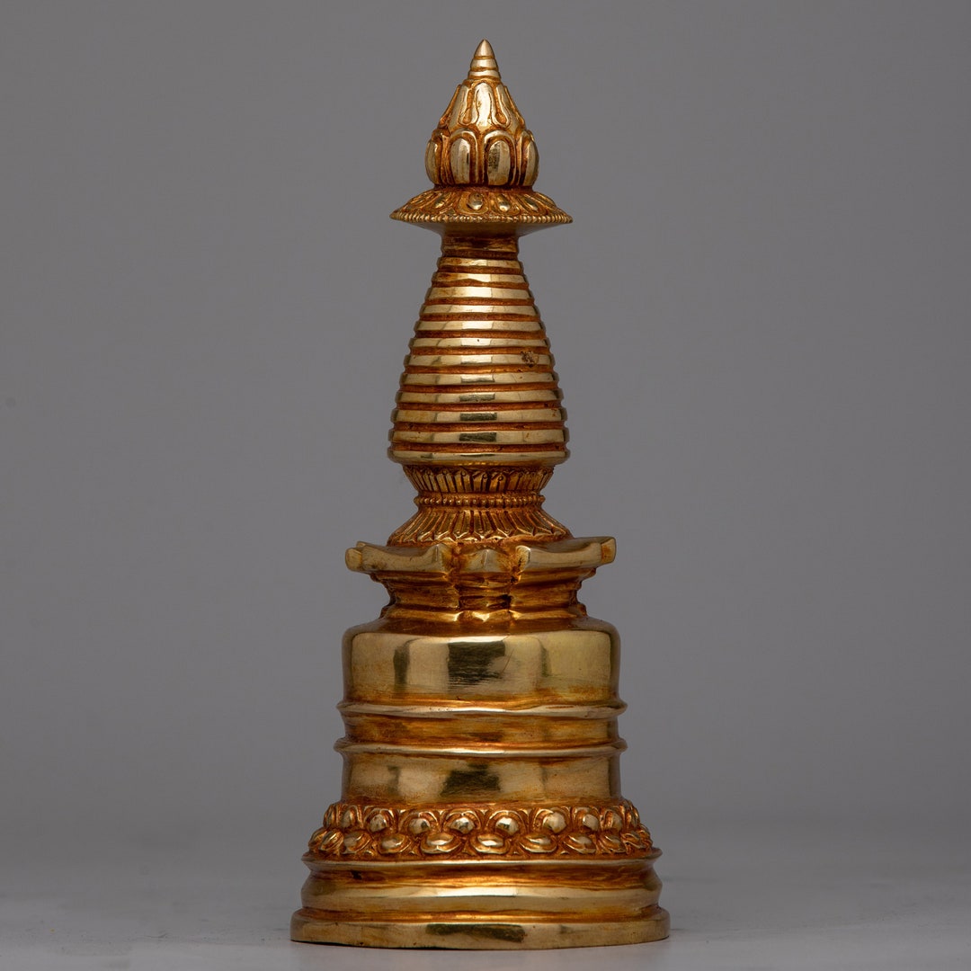 Sacred Tibetan Stupa: Handcrafted Symbol of Peace and Enlightenment ...