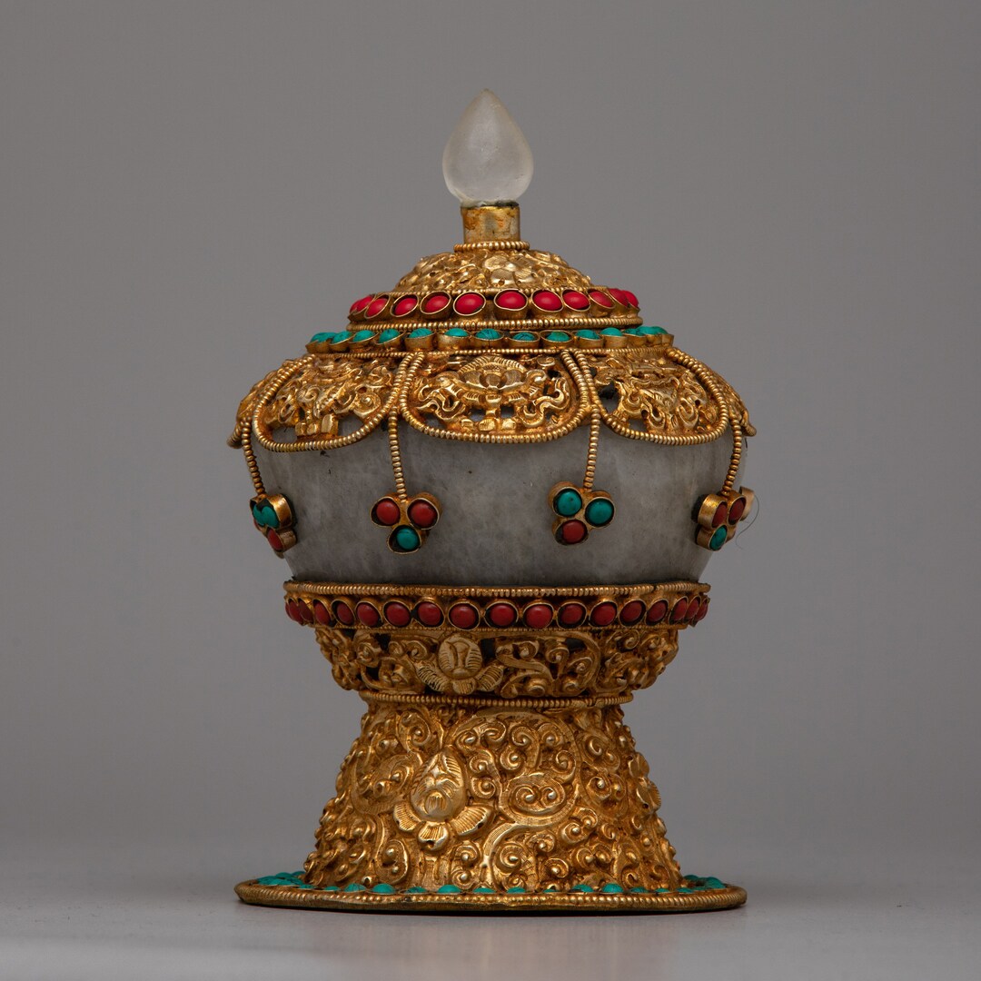 Handcrafted Dhupur: Traditional Tibetan Rice Pot | Essential for ...