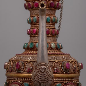 Traditional Tibetan Buddhist Tea Pot |handcrafted Elegance From the ...