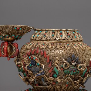 Hand Carved Buddhist Traditional Rice Pot for Home Decor | the Timeless ...