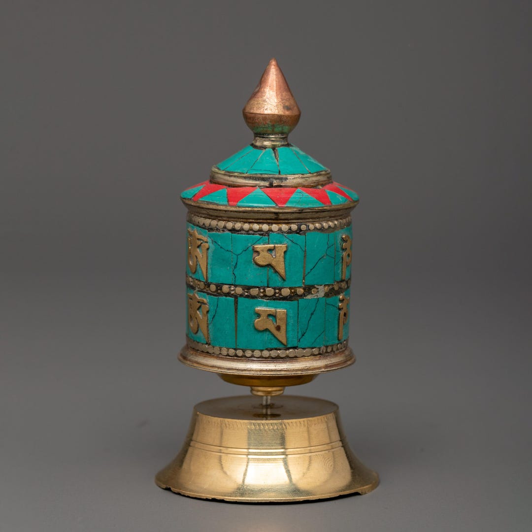 Tibetan Buddhist Sacred Prayer Wheel | Meditation and Spiritual ...
