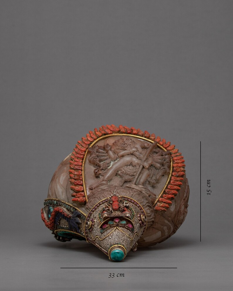 Silver Conch Shell Home Decor Handcarved Crystal - Etsy