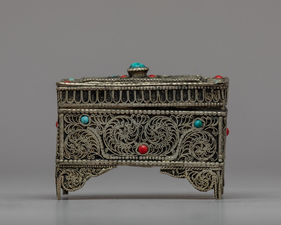 Mini Silver Plated Treasure Box | Treasure Chest Box | Zen Buddhism ...