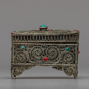 Mini Silver Plated Treasure Box | Treasure Chest Box | Zen Buddhism ...