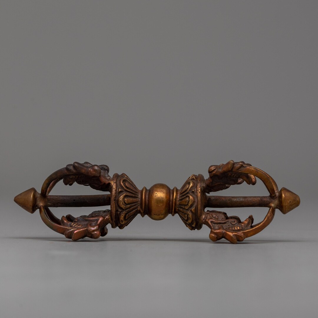 Buddhist Ritual Decorative Dorje Vajra | Tibetan Buddhist Double Vajra ...
