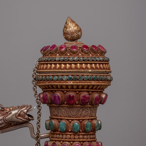 Traditional Tibetan Buddhist Tea Pot |handcrafted Elegance From the ...