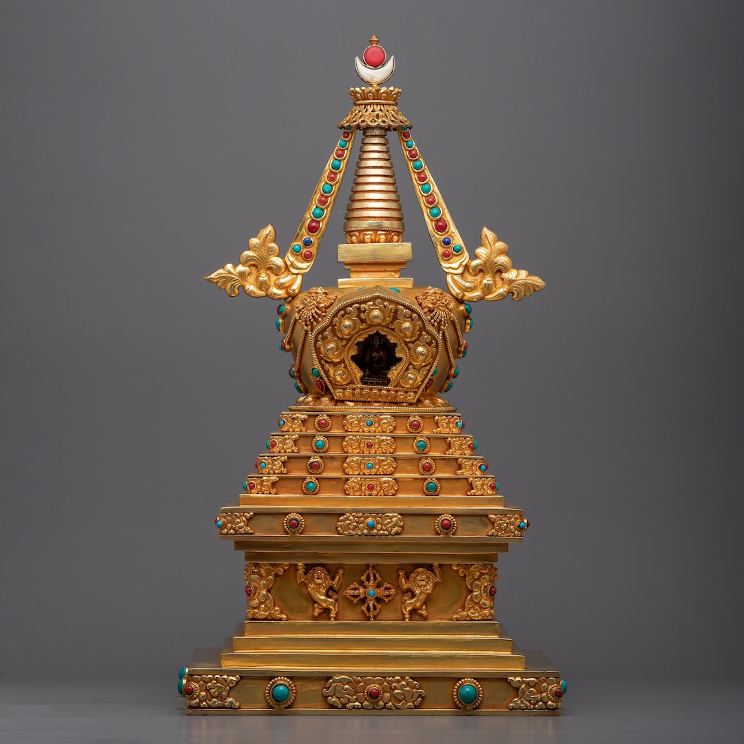 Traditional Handmade Stupa | Stunning Buddhist Sculpture | Buddhist ...