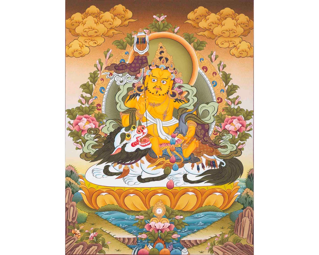 Vintage Guardian King Dharmapala Namtose Original Hand - Etsy