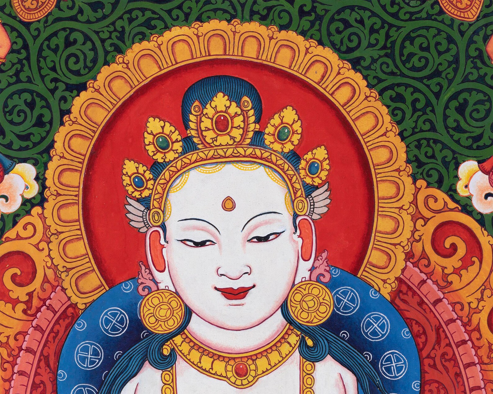 Newari Pauba Art Print for the Practice of Vajrasattva Mantra - Etsy