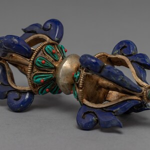 Vajra and Bell drilbu With Stand Authentic Tibetan Buddhist Ritual Tool ...