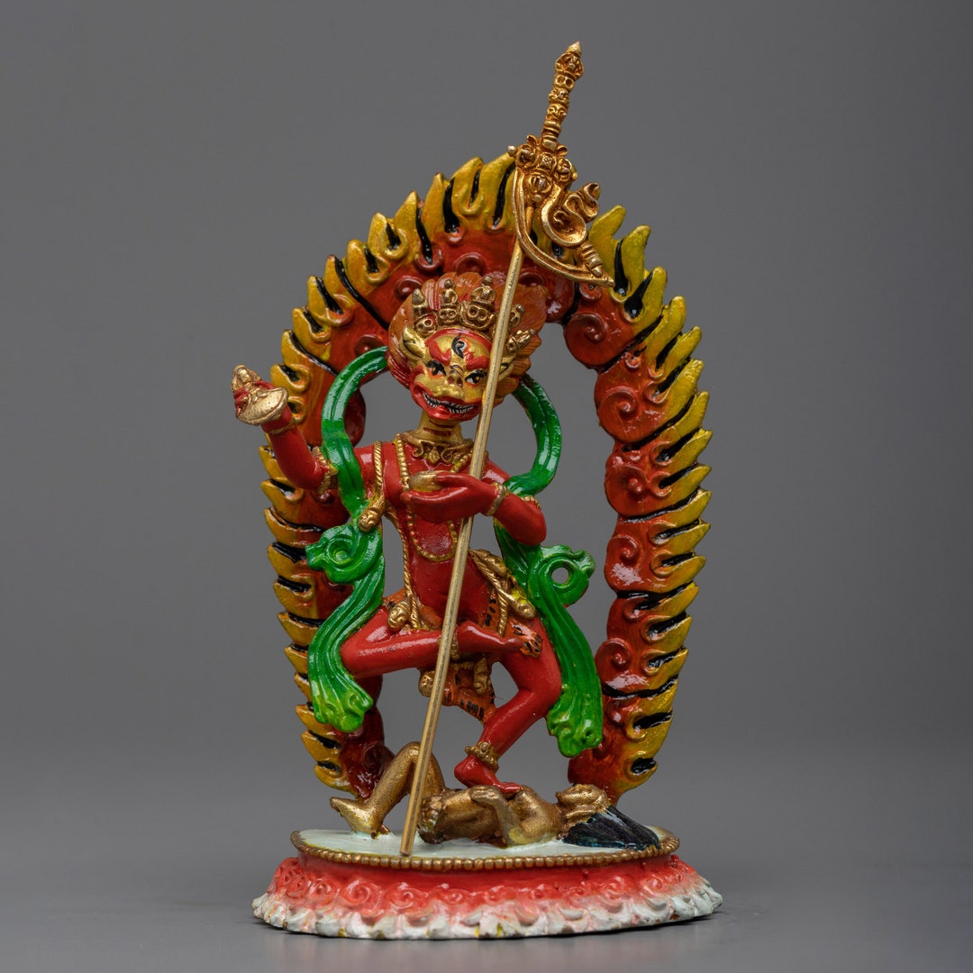 Singhamukha lion Headed Dakini Sculpture Manifestation of Maha Guru ...