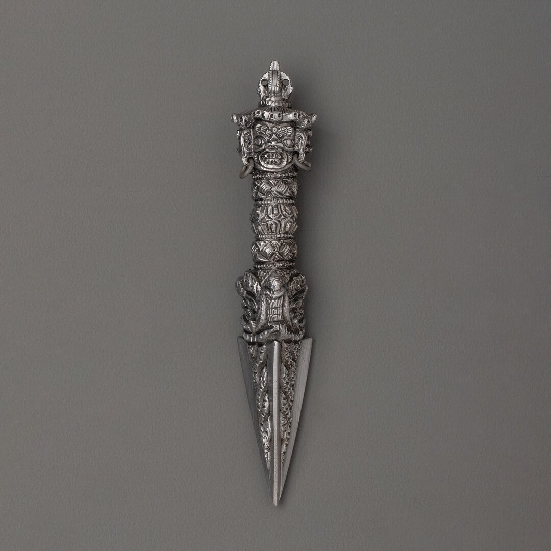 Iron Phurba Ritual Dagger | Tibetan Buddhist Spiritual Tool ...