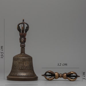 Elegant Brass Vajra & Bell : Sacred Tools for Meditation | Symbols for ...