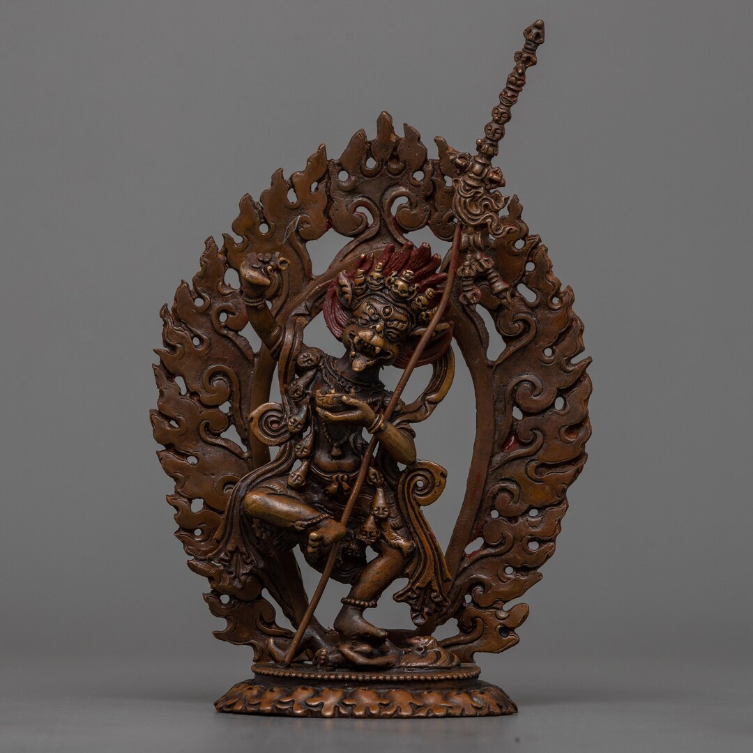 Fierce Lion-headed Dakini Singha Mukha Statue Yogini Senge Dongma ...