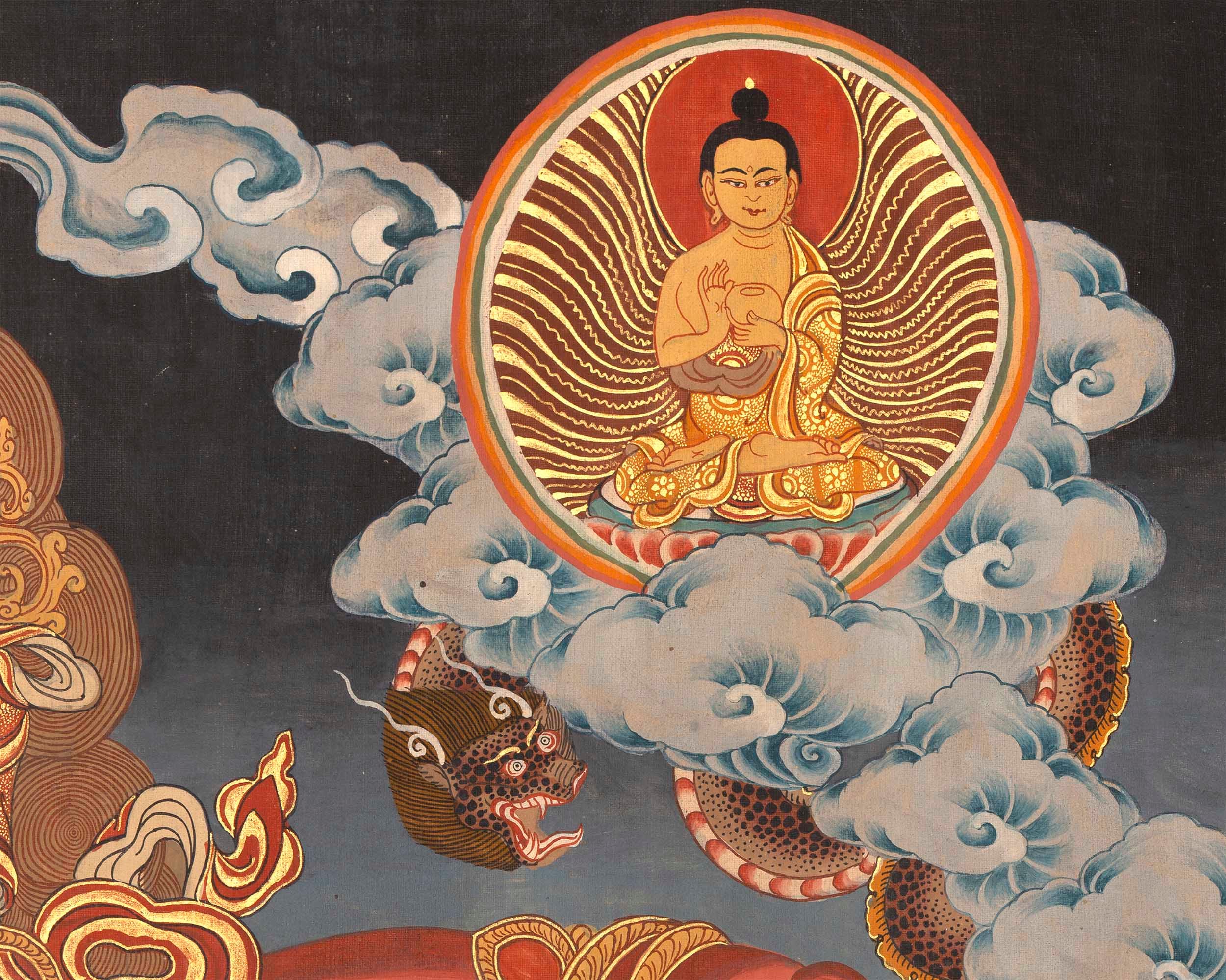 Bhavachakra Samsara Thangka Wheel of Life Original - Etsy