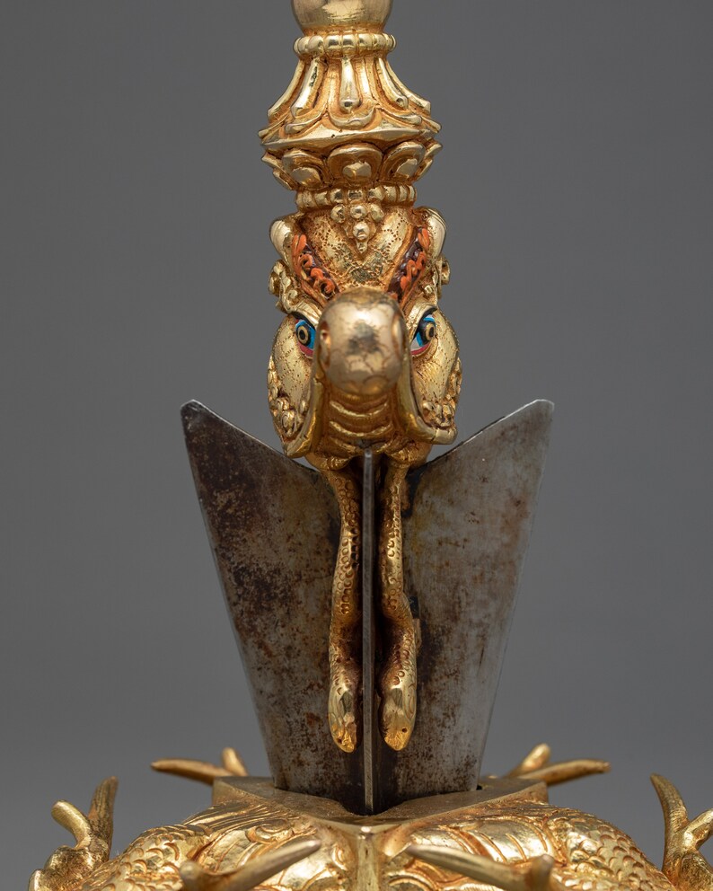 Phurba Ritual Dagger Tibetan Buddhist Handmade Ritual | Etsy