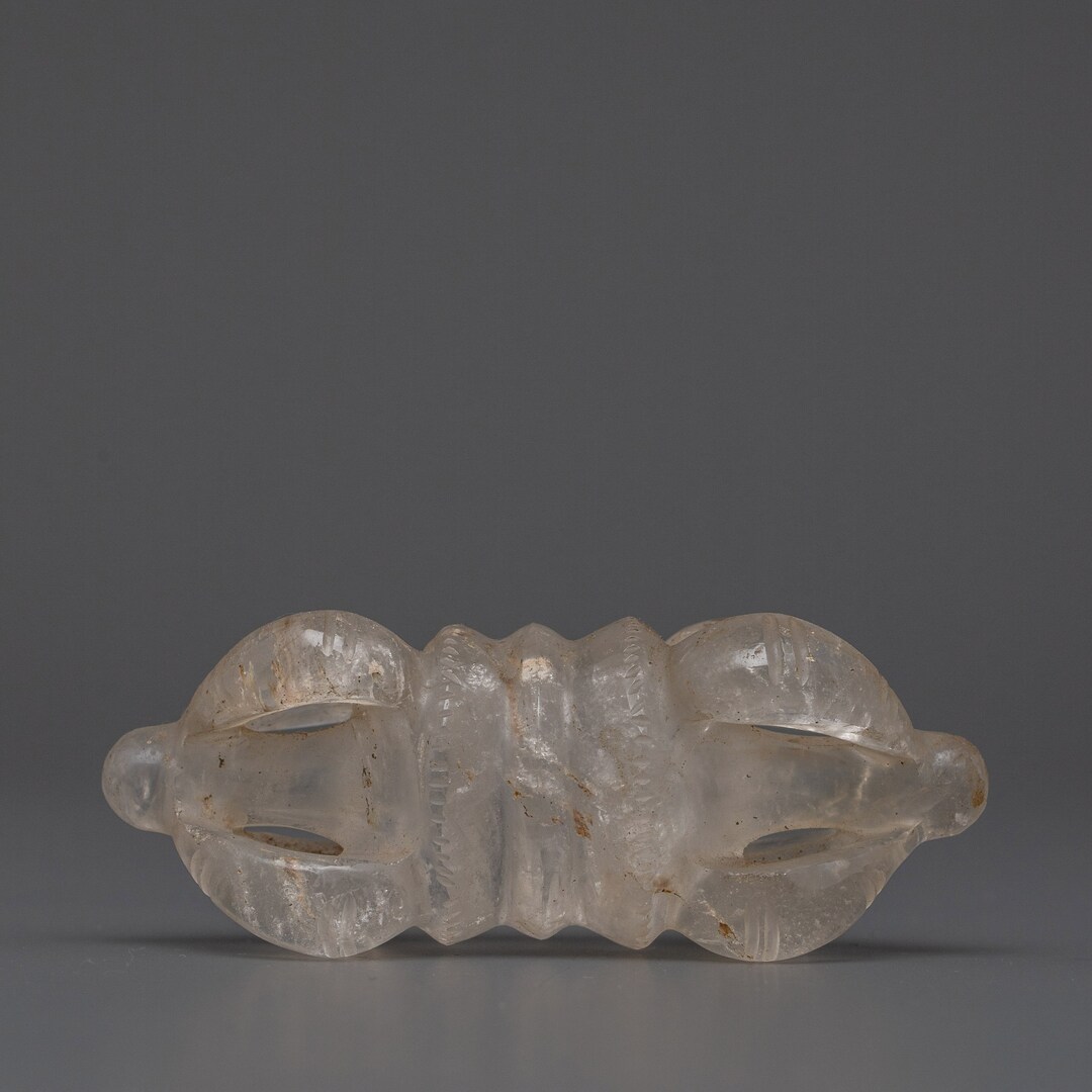 Handcarved Dorje | Spiritual Home Decor | Tibetan Vajra | Crystal Vajra ...