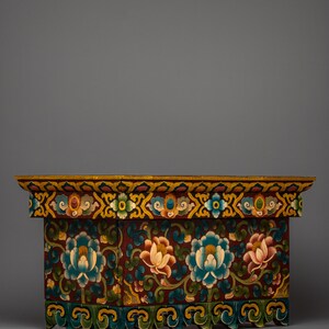 Tibetan Wood Folding Table Authentic Tibetan Furniture Traditional ...