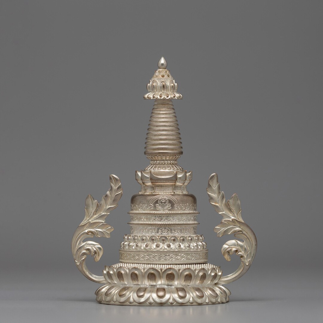 Premium Buddhist Stupa Sacred Symbol of Enlightenment and Protection ...