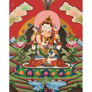 Original Hand-painted Dorje Sempa Yab Yum Thangka | Dorje Vajra Dorje ...