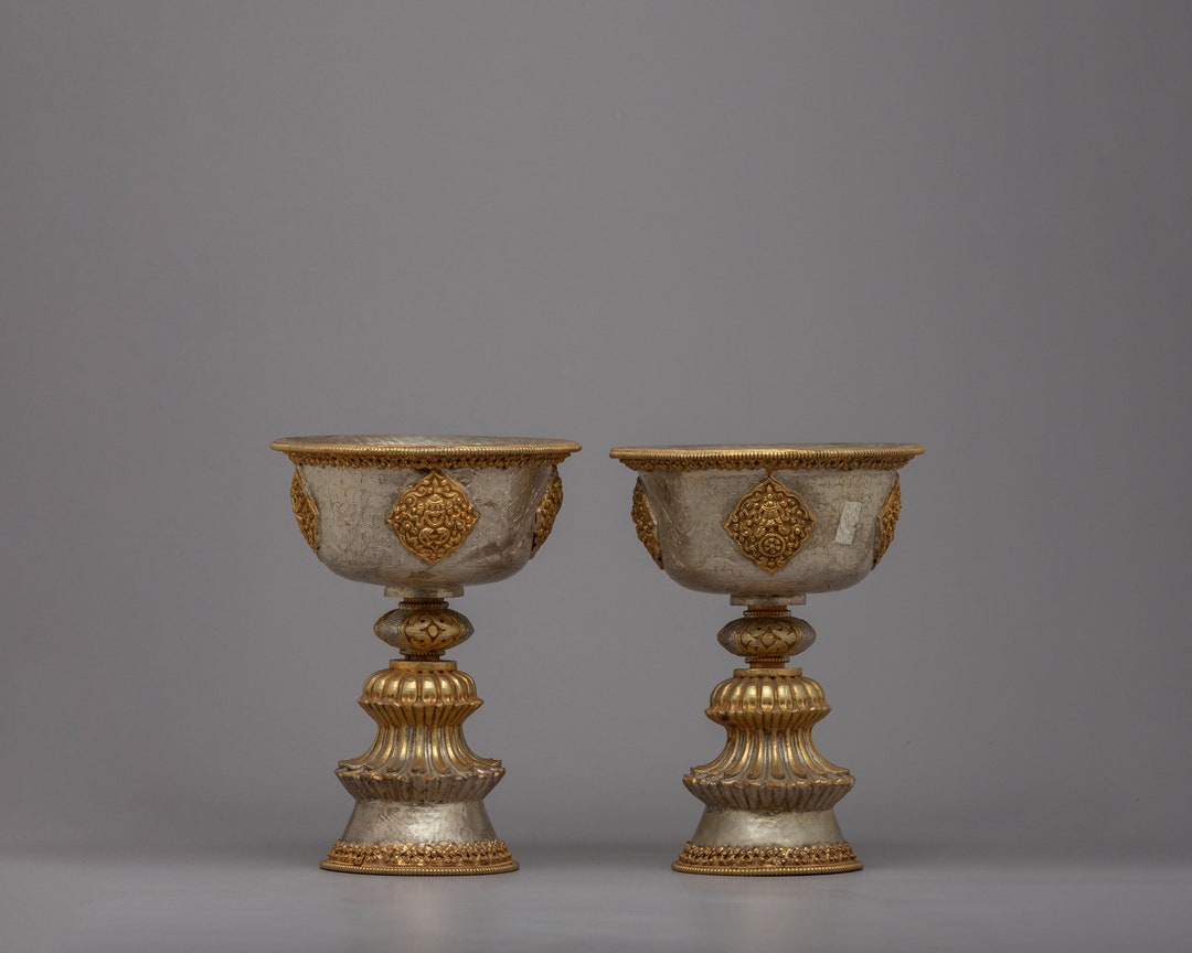 Butter Lamp Offering Prayer Set | Beautifully Hand Made Religious ...