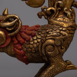 Mythical Dragon Statue Set | Handcrafted Decorative Sculptures | Nepal ...