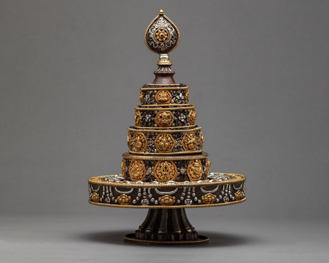 Rice Offering Mandala Set | Himalayan Craft Mandala Set | Handcrafted ...