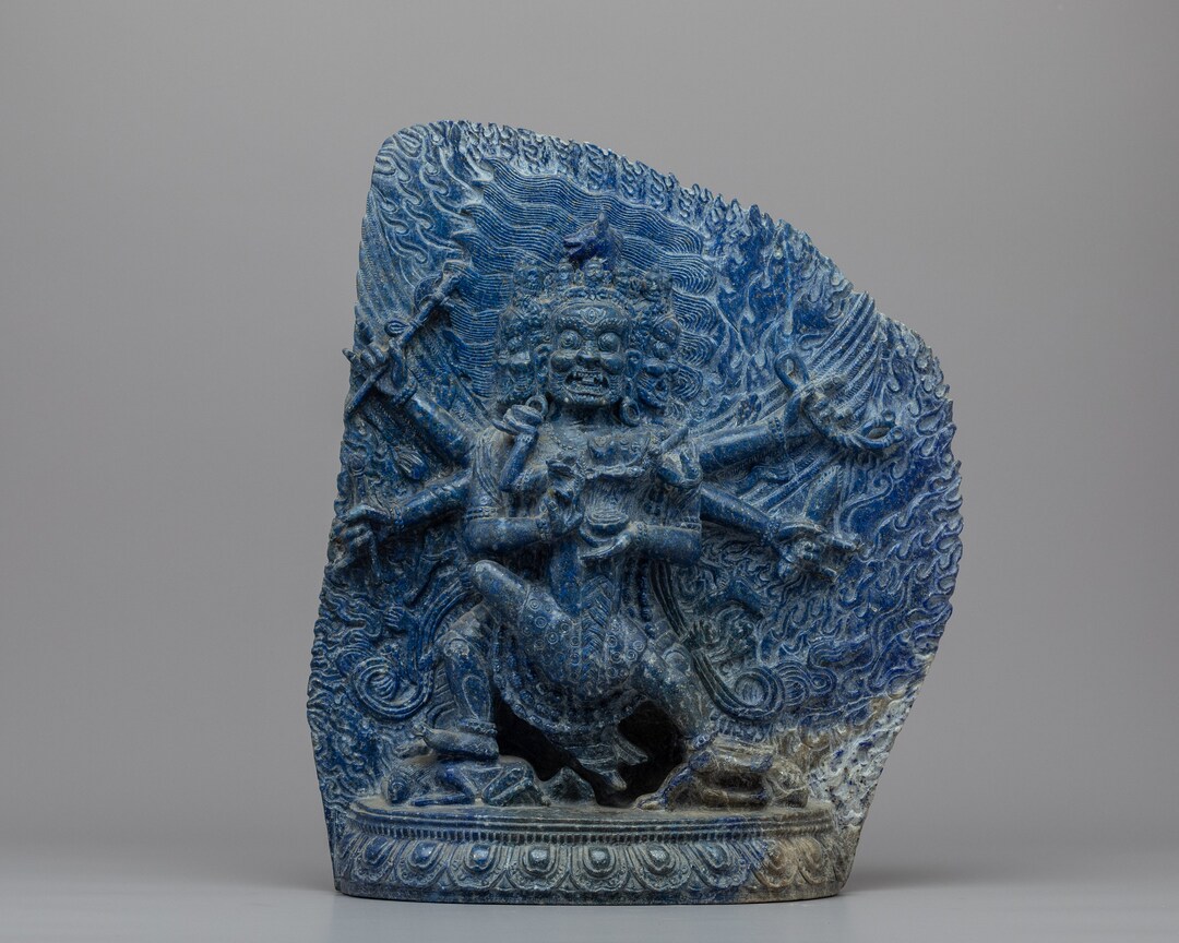 Finely Hand-carved Hayagriva Statue Traditional Mantra - Etsy