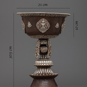 Buddhist Offering Butter Lamp Set for Sacred Offerings, Meditation ...